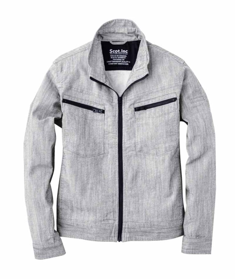 0001 ZIP SLIM STRETCH JKT | Scot.Inc
